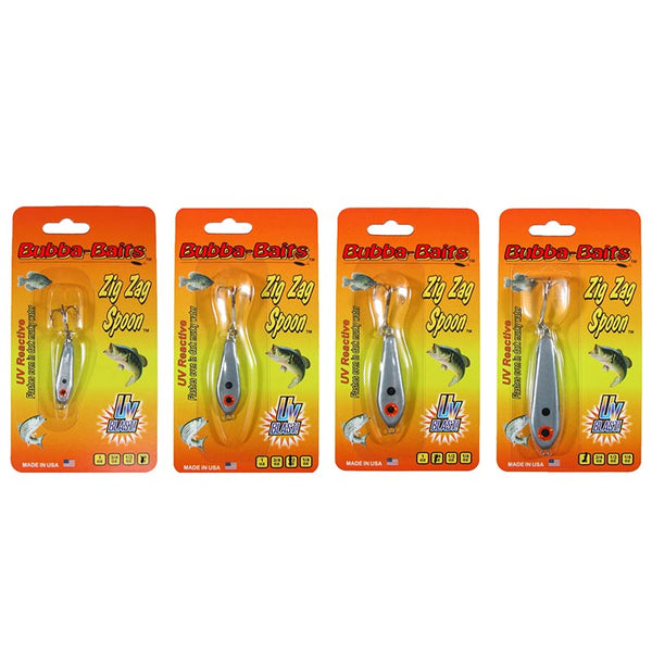 Bubba-Baits Zig Zag Spoons - Angler's Headquarters